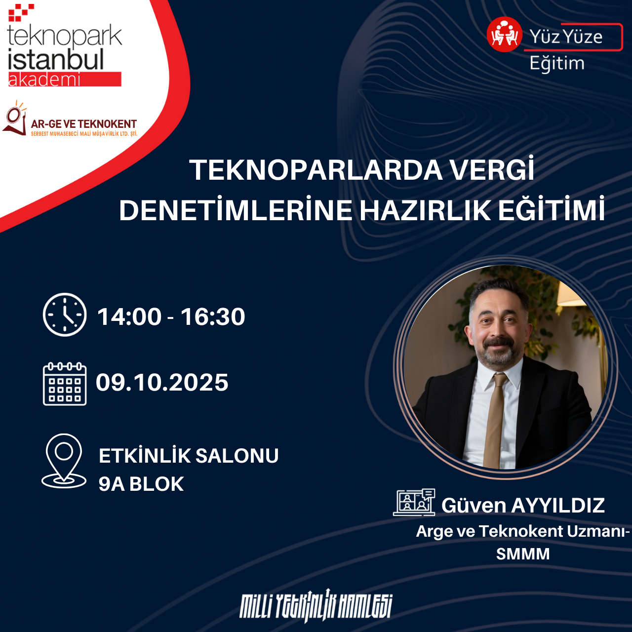 VERGİ DENETİMLERİNE HAZIRLIK EĞİTİMİ - Eğitimler | Teknopark İstanbul